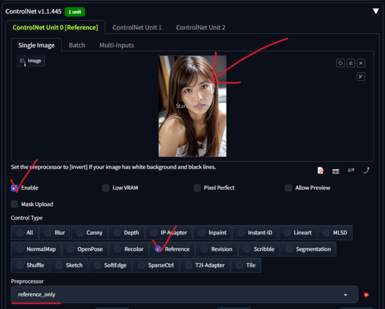 2025年10月最新！同じ顔を生成するreference_only(adain)の使い方とベストな設定 - Stable Diffusion攻略図鑑